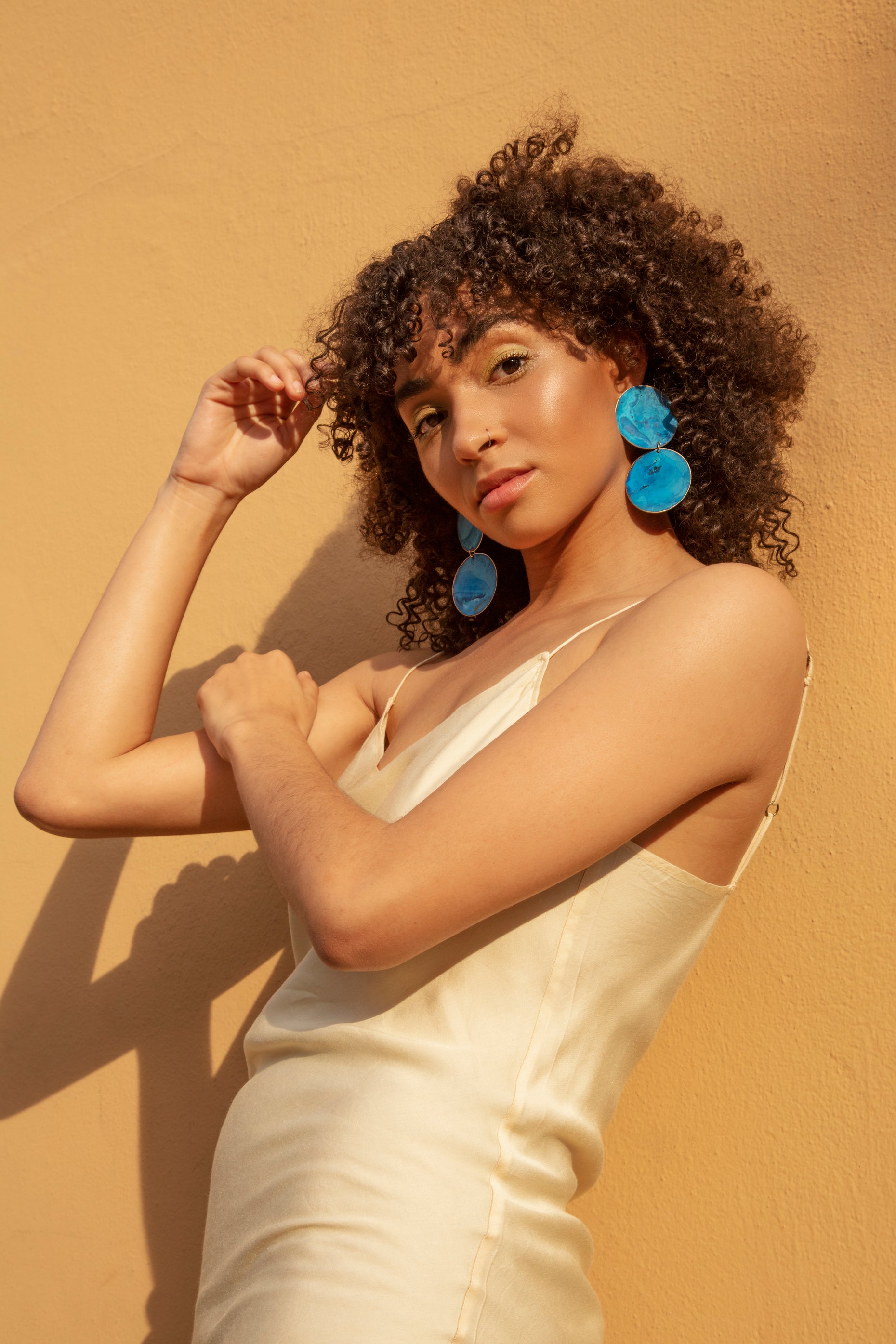 Double Cobalt Earring – Dominique Ranieri