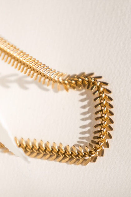 Fishbone choker – Dominique Ranieri